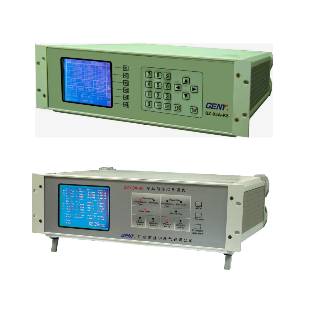 3 Phase 4 Wire Stationary Reference Standard Accuracy 0.02% Test Meter ...