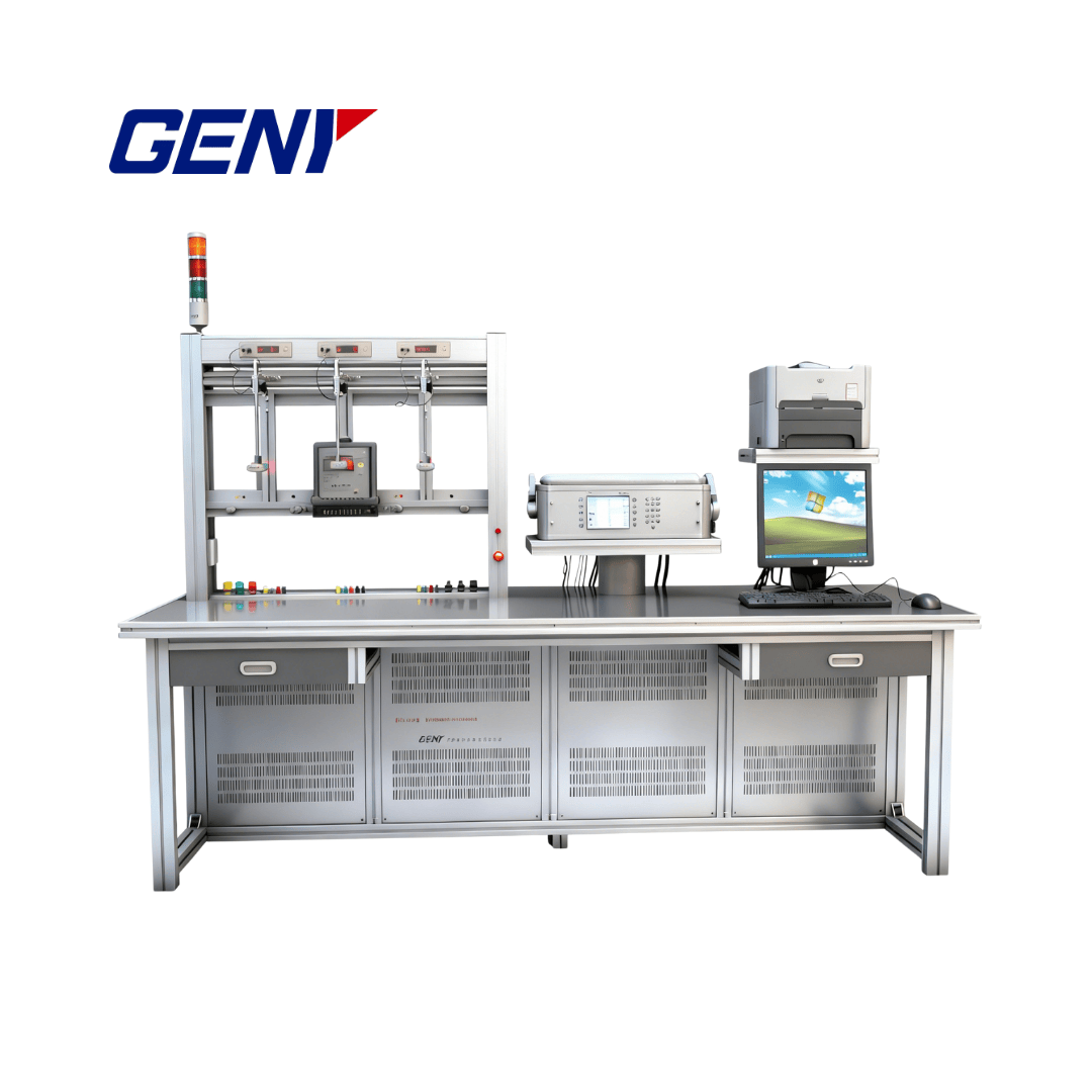 Three-Phase Energy Meter Test Bench for Precision Calibration